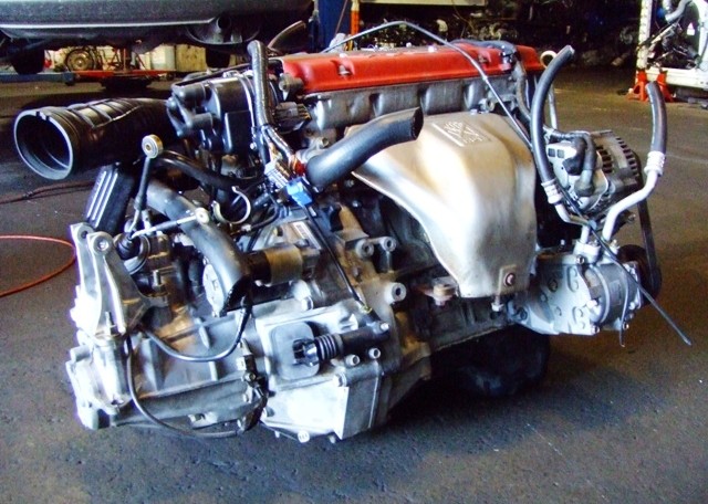 JDM HONDA EURO-R TYPE-R H22A ENGINE WITH 5 SPEED LSD MT TRANSMISSION ...
