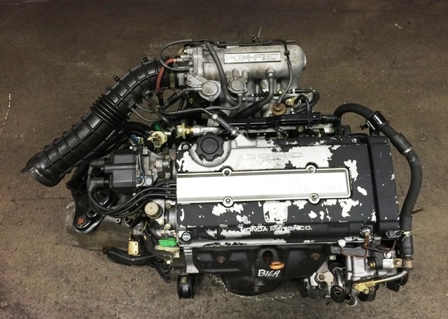 JDM HONDA CIVIC CRX B16A SiR 1.6L OBD0 1988+ ENGINE MT TRANSMISSION ECU ...
