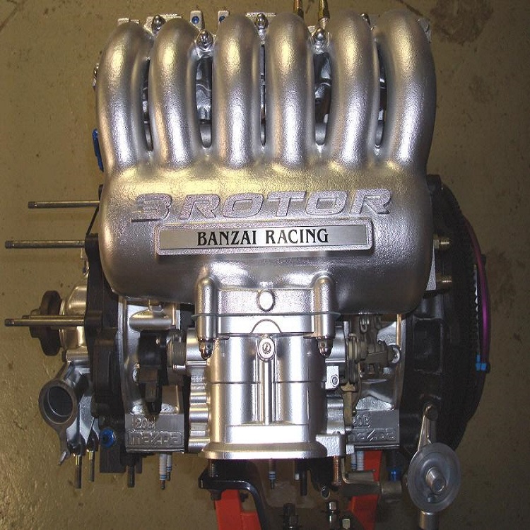 JAM Mazda 20B Rew 3 rotor rX7 Engine With Gearbox – Japan Auto Parts