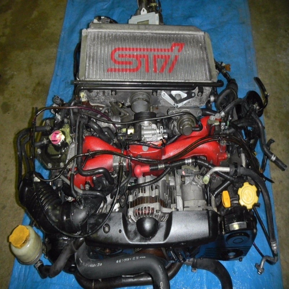 JDM Impreza WRX STI EJ207 V8 Engine Long Block Motor Only, Twin Scroll ...