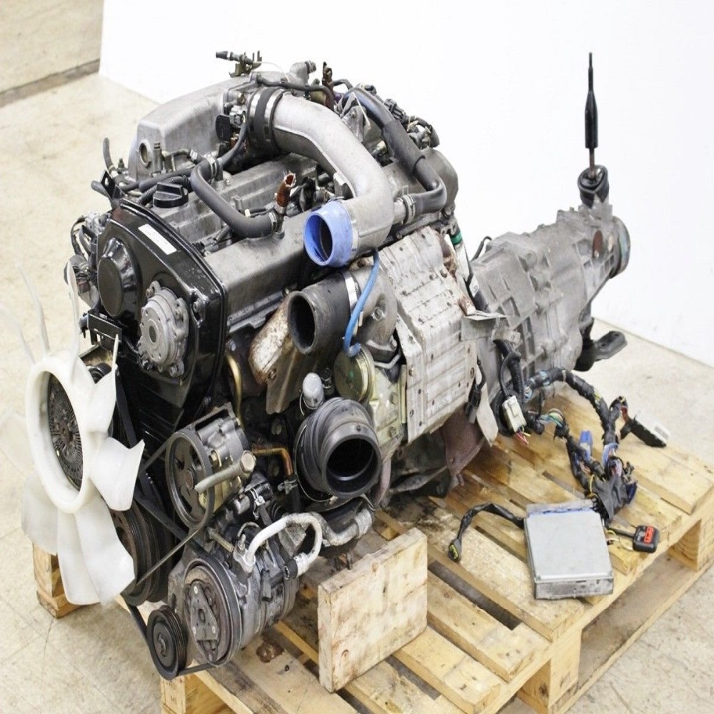 JDM RB25 RB25DET MOTOR 2.5L TURBO ENGINE SKYLINE GTS-T R33 5 SPEED MT ...