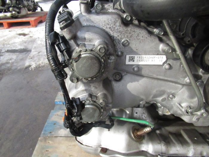 JDM SUBARU IMPREZA XV CROSSTREK FB20 ENGINE 2.0L DOHC DUAL AVCS – Japan ...