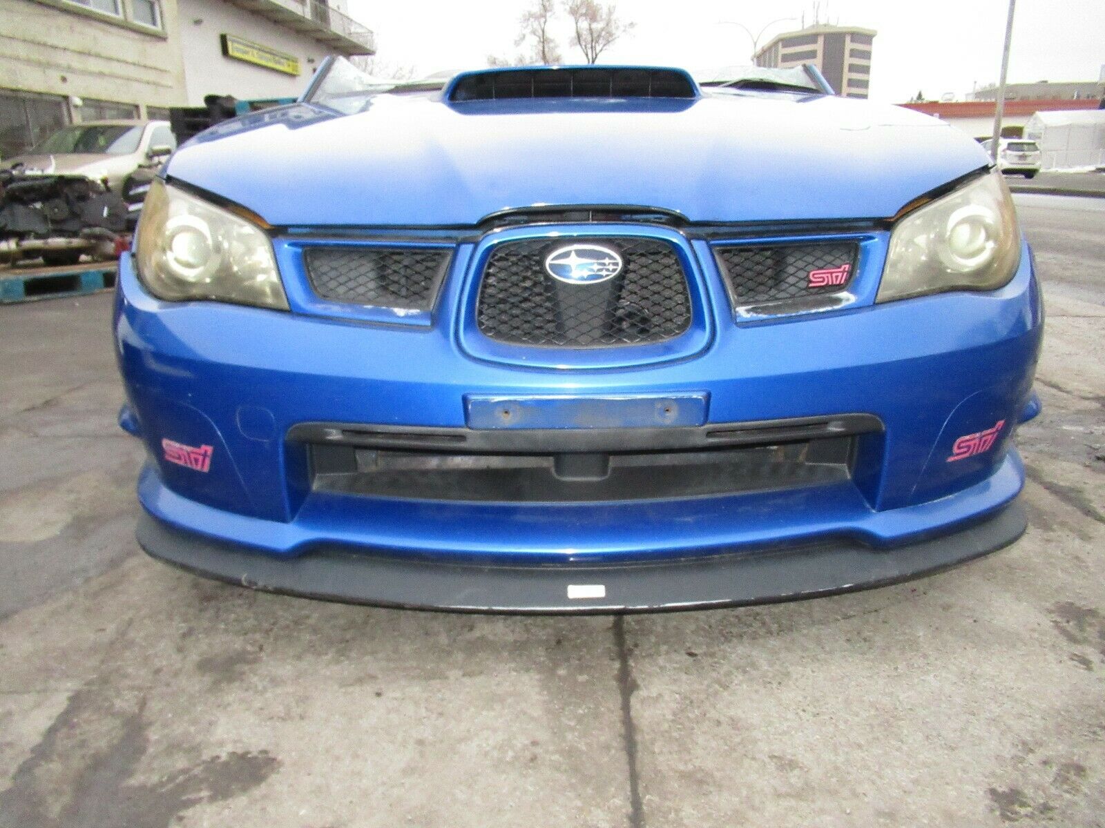 JDM 2006 2007 Subaru WRX STi Hawk Eye Front End Conversion V-9 Front ...